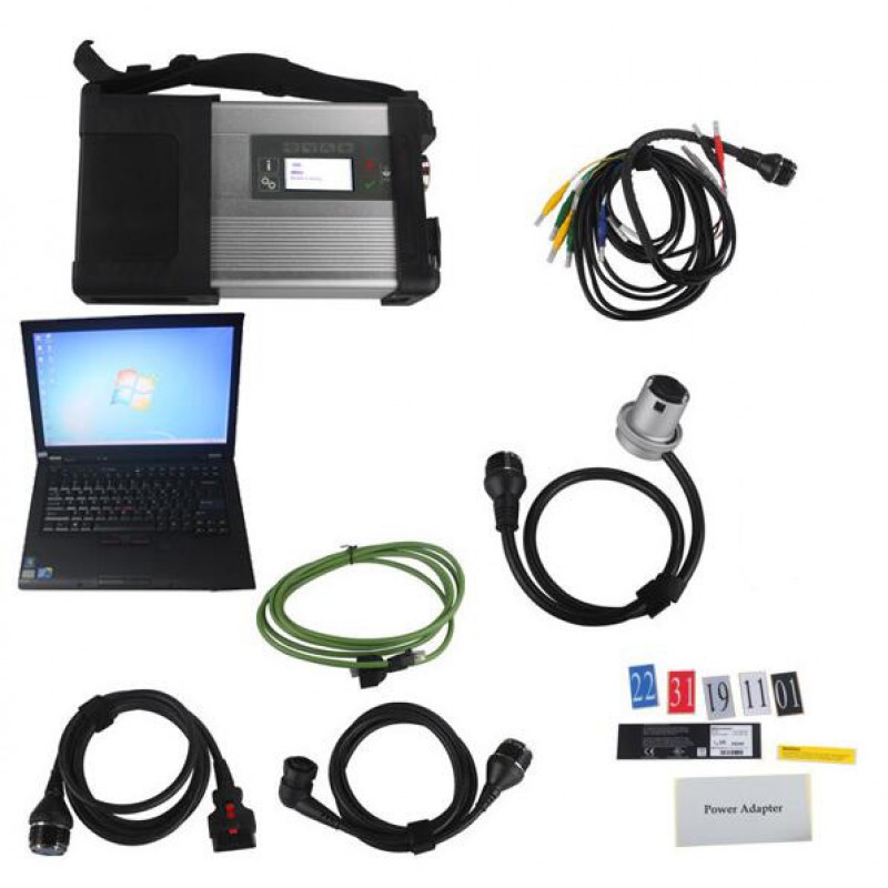V2023.06 DOIP MB SD Connect C5 C4 Star Diagnosis Plus Lenovo T410 Laptop With DTS and Vediamo ...